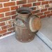 RARE Oblong Galvanized Metal Watering Can- Watering Pail- Garden Pail ...