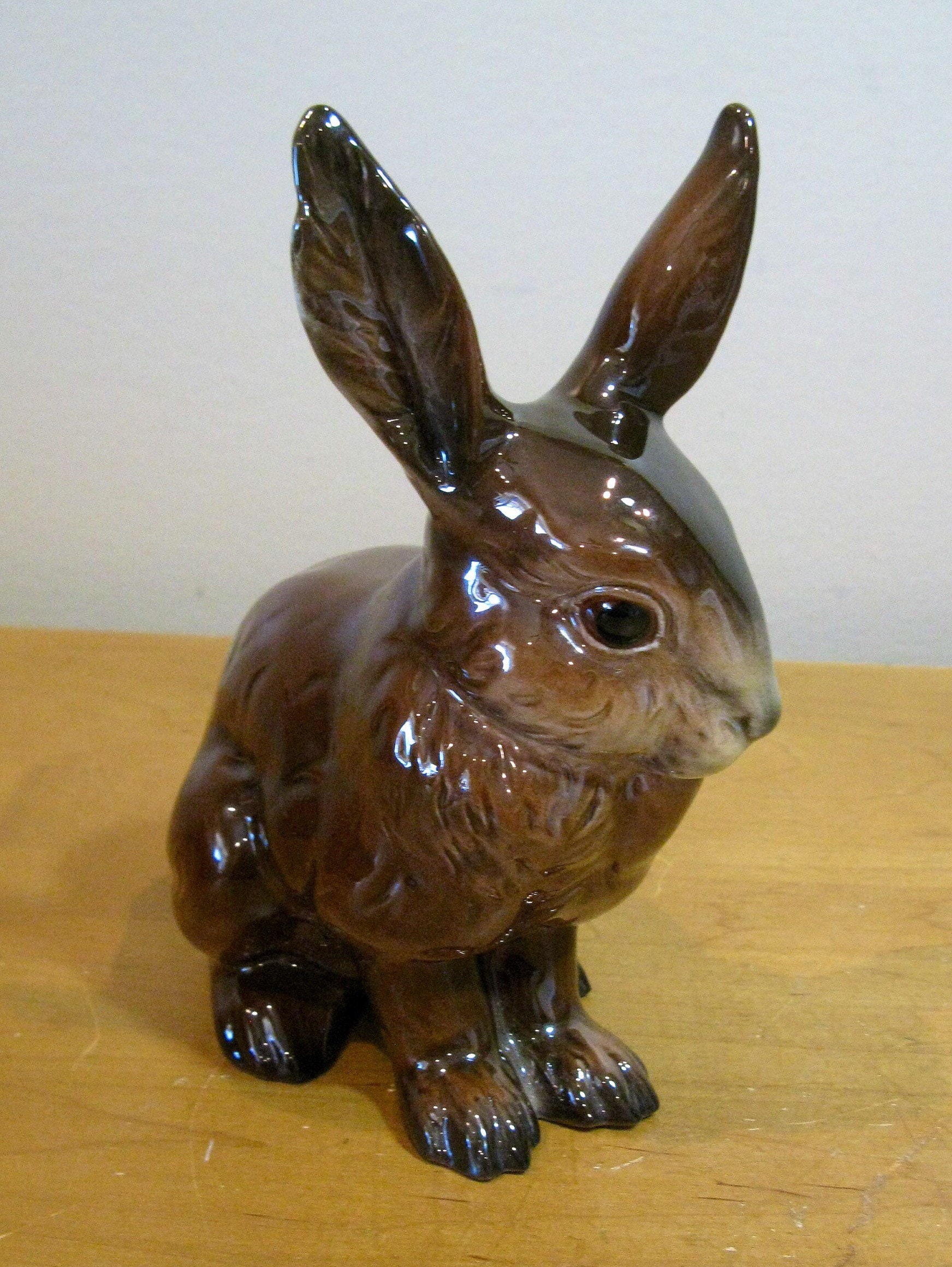 1972 GOEBEL Brown Bunny Rabbit Figurine Ceramic Rabbit 6 | Etsy