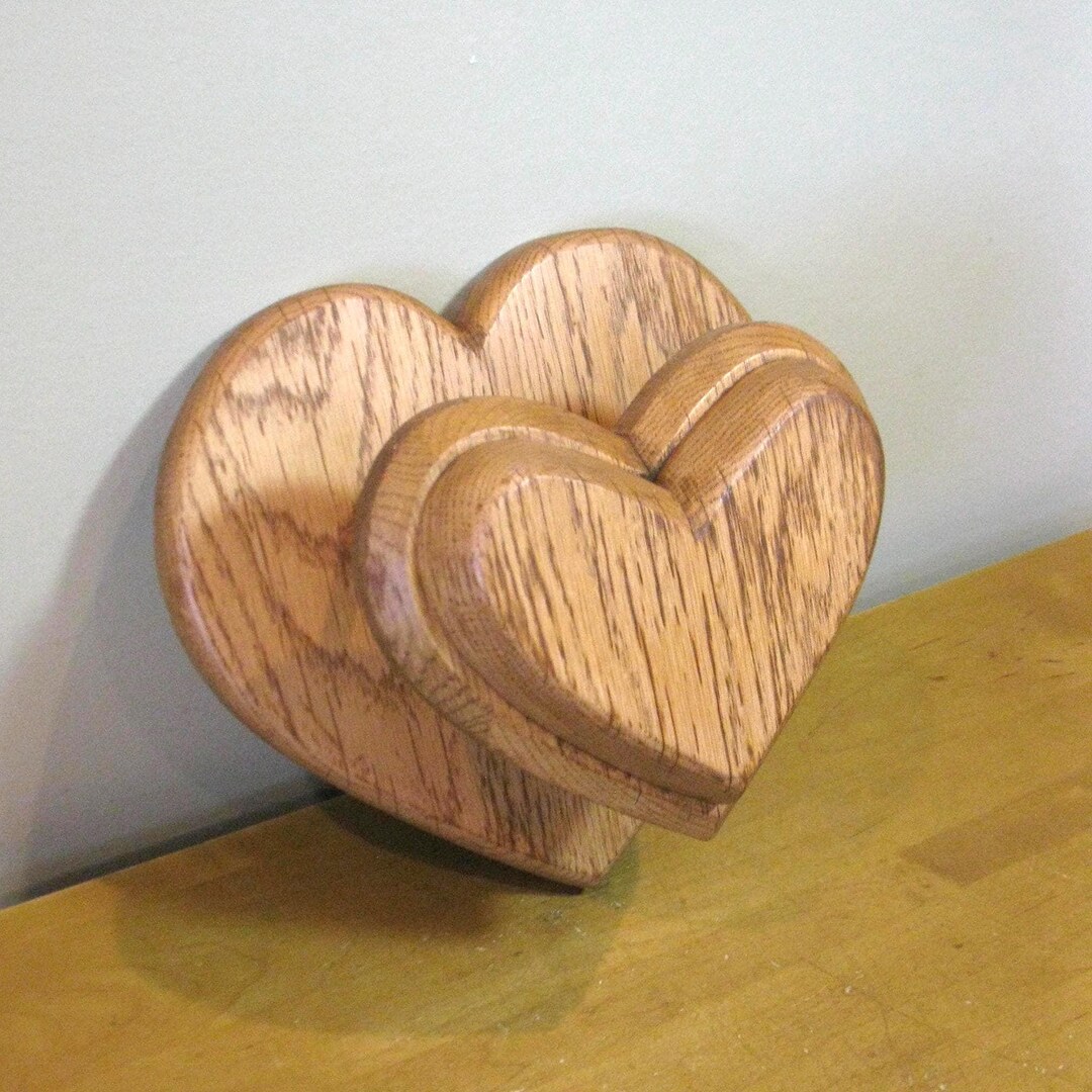 LARGE Wood Quilt Hanger Wooden Wall Hanger PREOWNED handcrafted oak ...