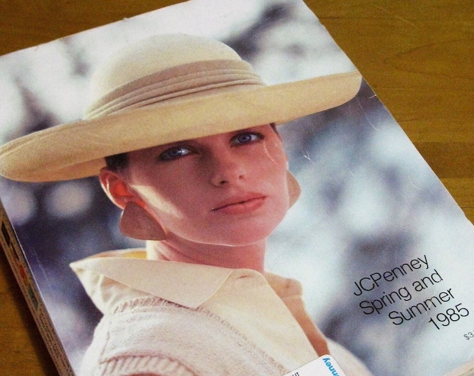 1985 JC Penney Catalog- Spring Summer Catalog -COMPLETE -reference ...