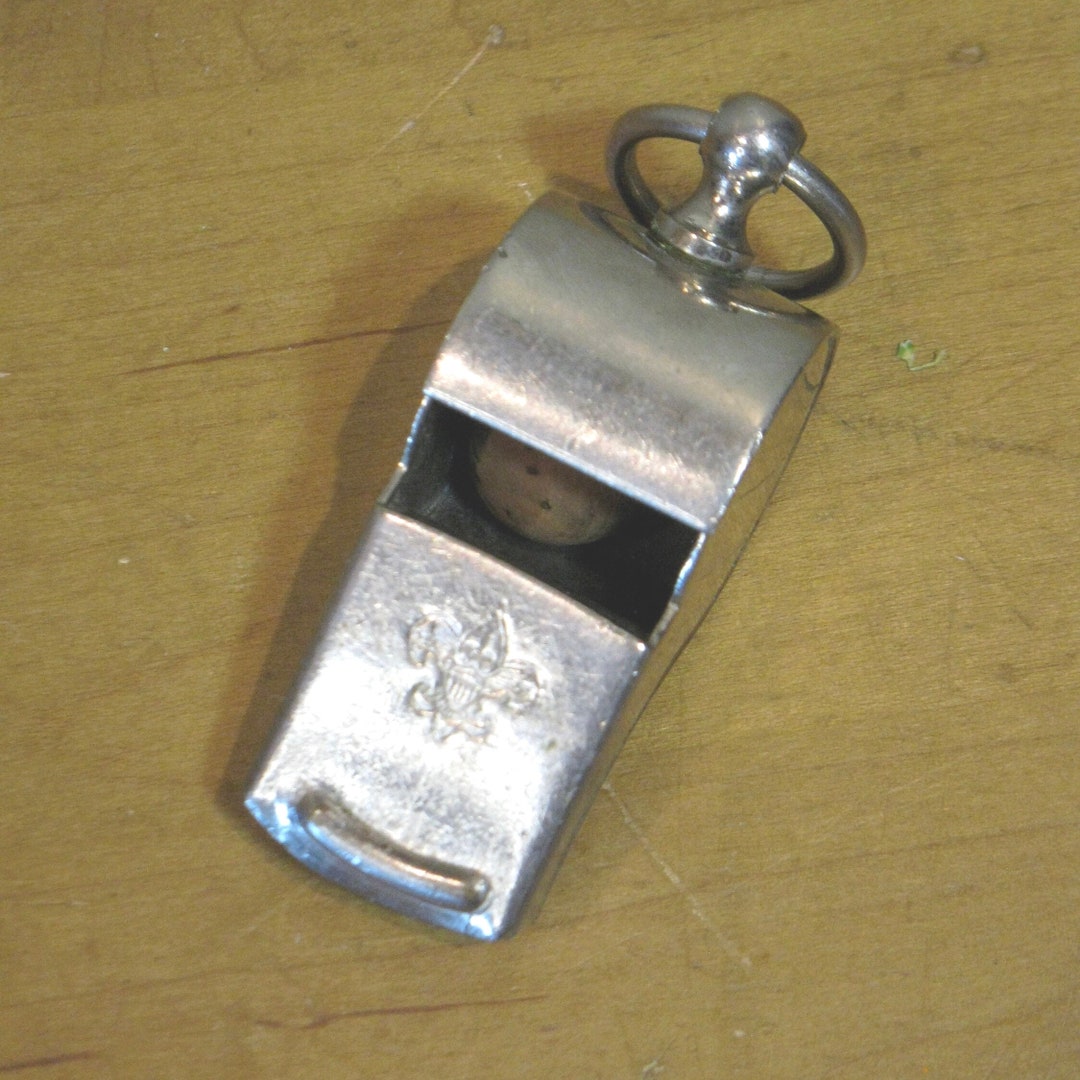 BOY SCOUTS of America Official Whistle -metal Whistle -vintage BSA ...