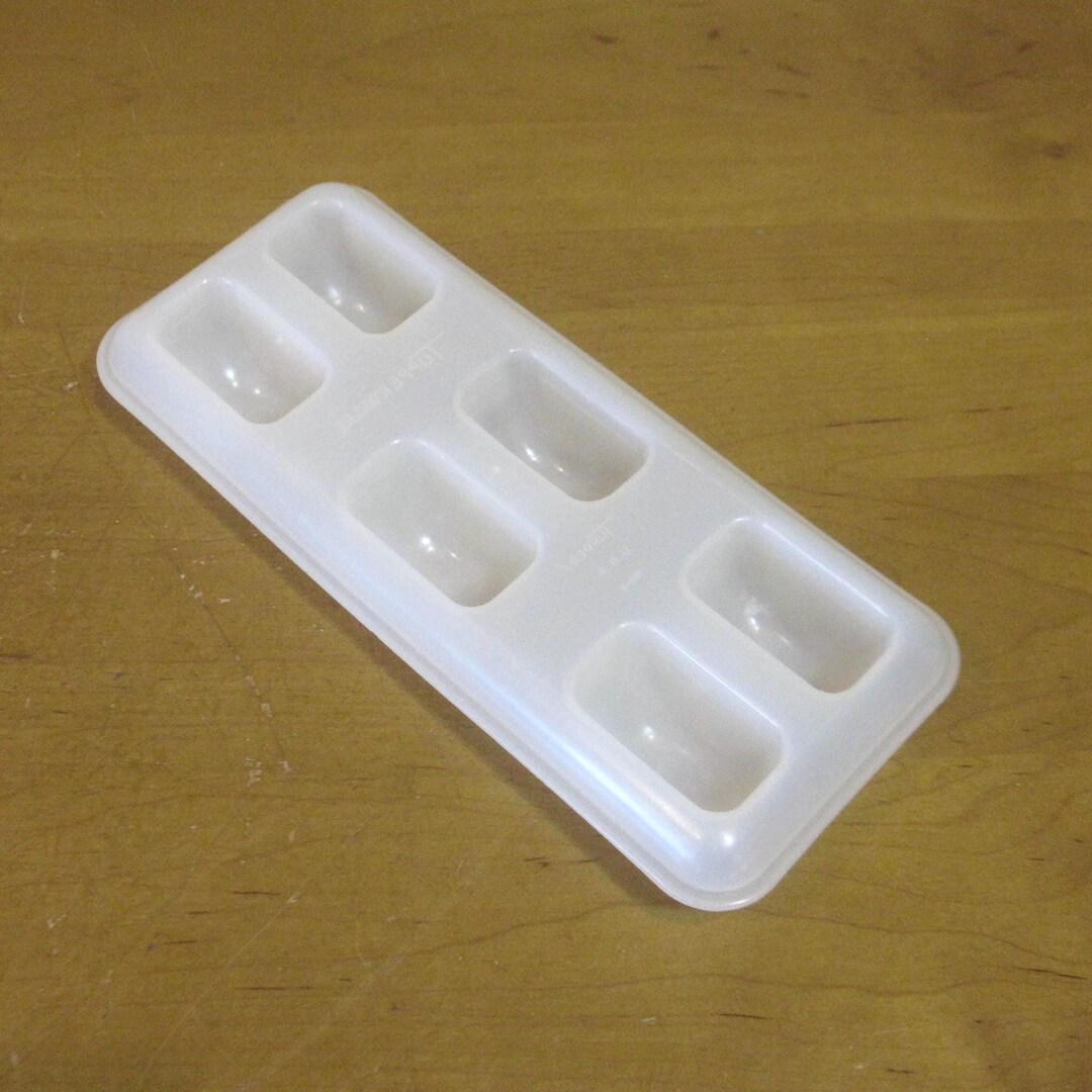 VTG TUPPERWARE Ice Tups Popsicle Mold Base-holds 6 Freezer Pops ...