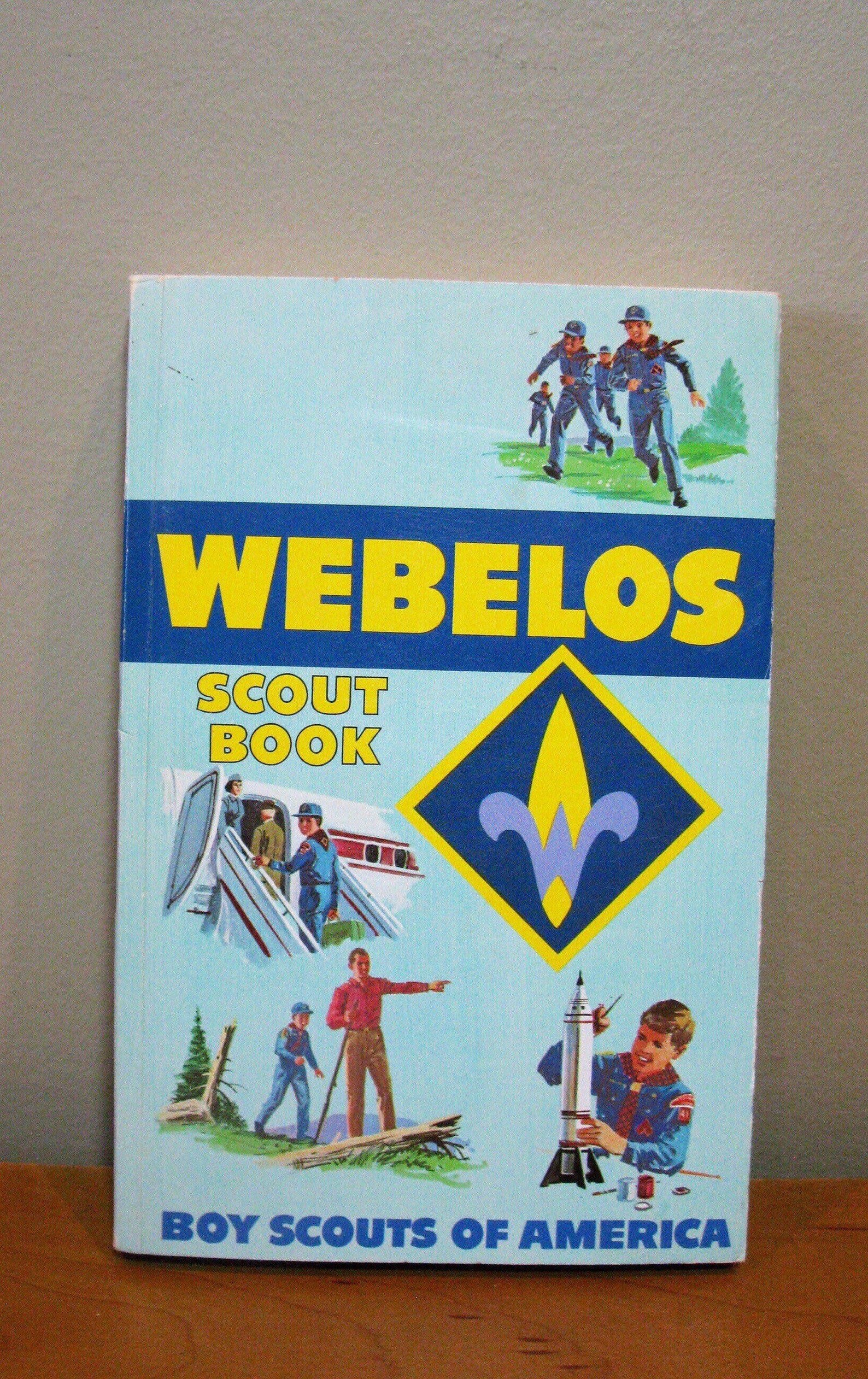 WEBELOS BOY Scout Book handbook Boy Scout Memorabilia | Etsy