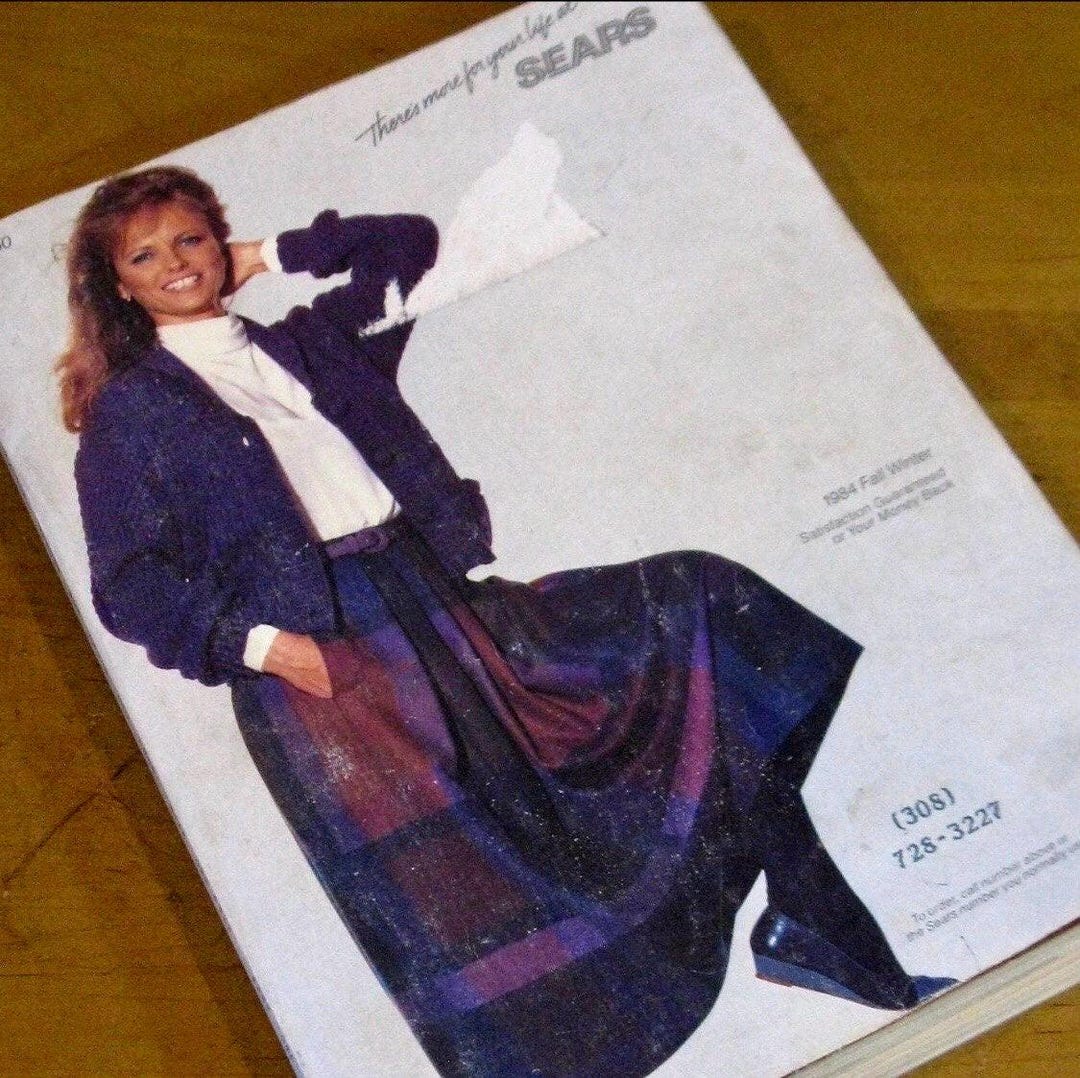 1984 SEARS Fall Winter Catalog -complete -cheryl Tiegs Cover -reference ...