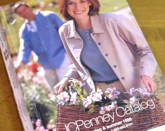 1998 JC Penney Catalog- Spring Summer Catalog -COMPLETE -reference ...