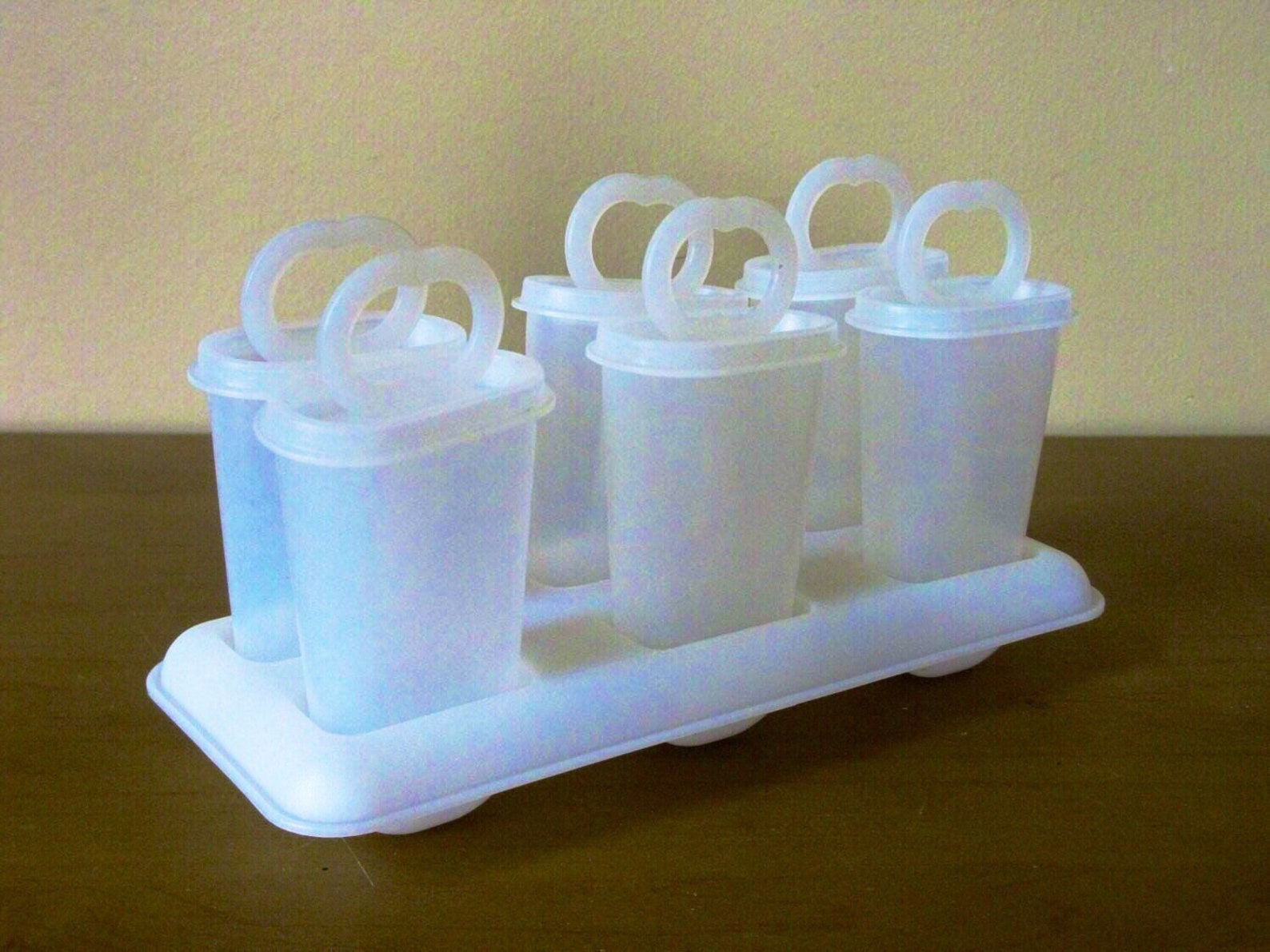 VTG 1970s TUPPERWARE Ice Tups Set popsicle Mold holds 6 - Etsy