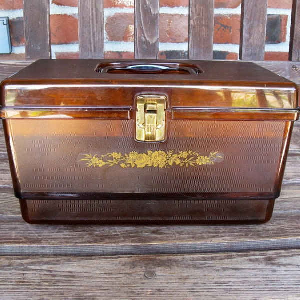 Vintage Sewing Box - Etsy