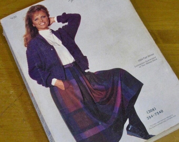 1984 SEARS Fall Winter Catalog -complete -cheryl Tiegs Cover -reference ...