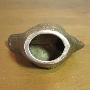 Brass SONGBIRD /finch /chickadee Figurine -statue -2" High -window Sill ...