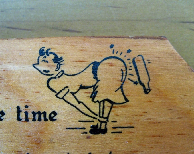 Wooden Paddle Board -1950s Kitsch -the Family Persuader - Copyright ...