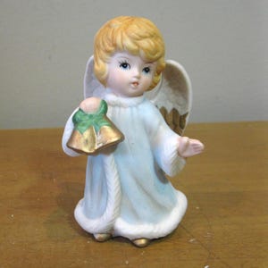 SET of 3 Homco ANGELS -christmas Angels W/ Original Box- 4" X 2 1/4 ...