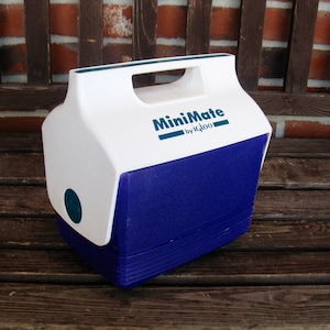 PURPLE Minimate Cooler by Igloo- Nice Condition- Teal Green - Lunch Box- Tailgating -sports ...