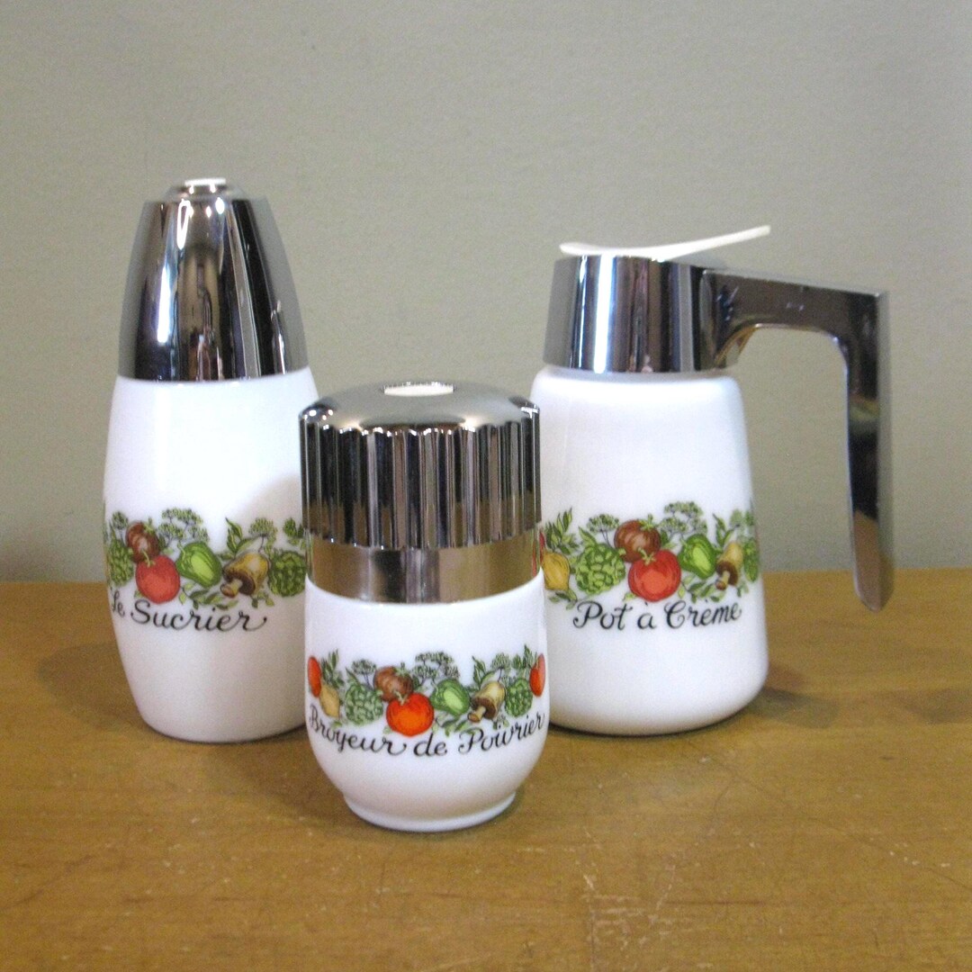 SPICE of LIFE Ketchup & Mustard Condiment Pump Set -with Vinegar Bottle ...