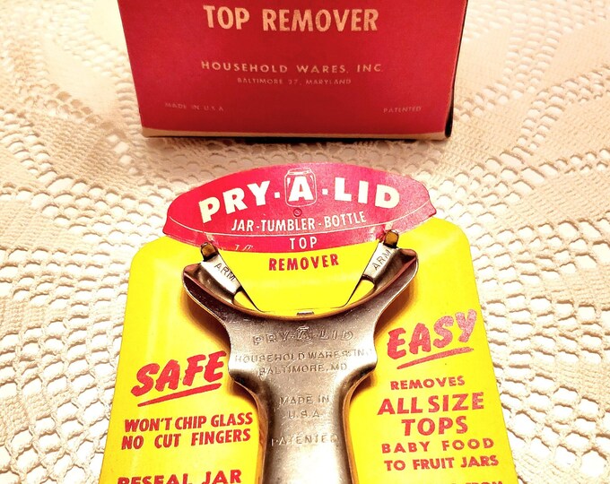 Pry-a-lid on Original Cardboard Display, Extra Cardboard Display ...