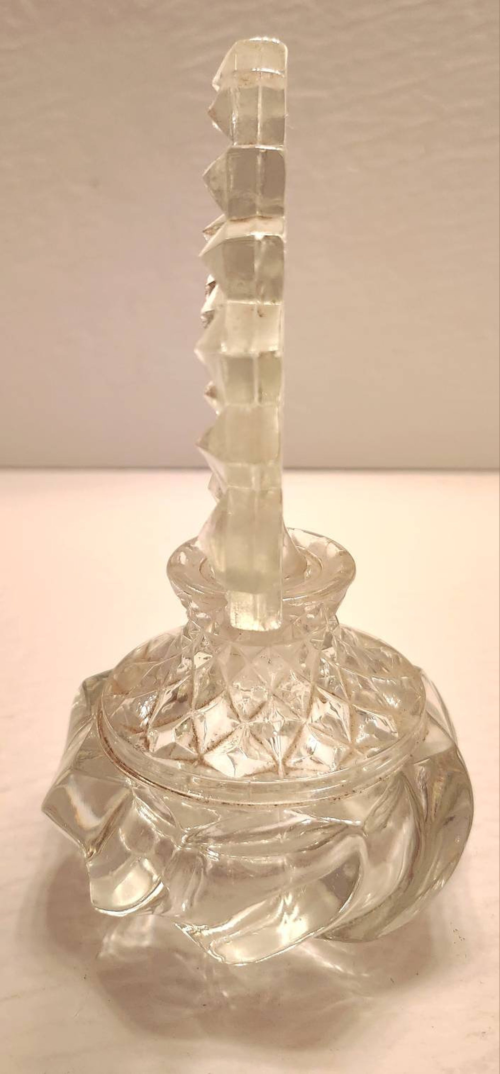 Vintage Lovely Etched Starburst Design Glass Top Dauber & Perfume ...