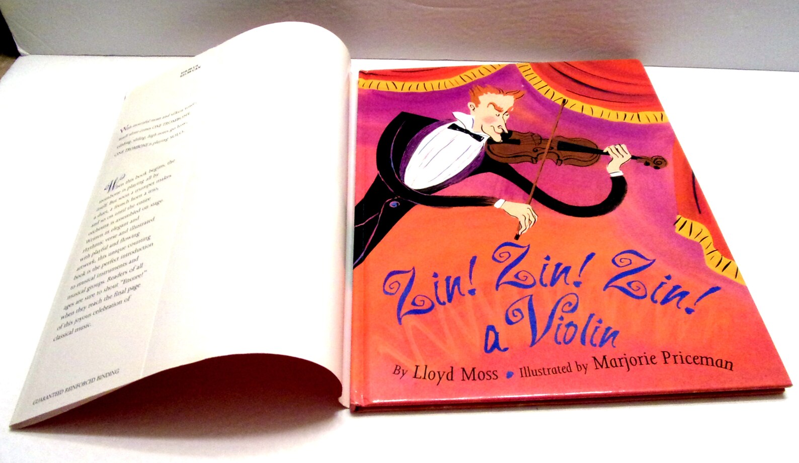 Vintage Zin Zin Zin A Violin Book by Lloyd Moss & | Etsy
