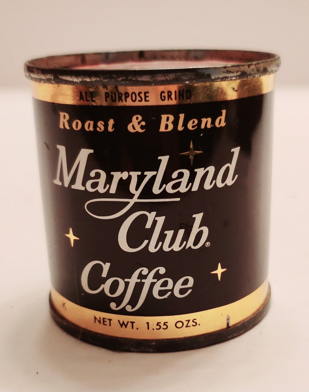 Vintage Maryland Club Coffee Sample Tin -- #27314F - Etsy
