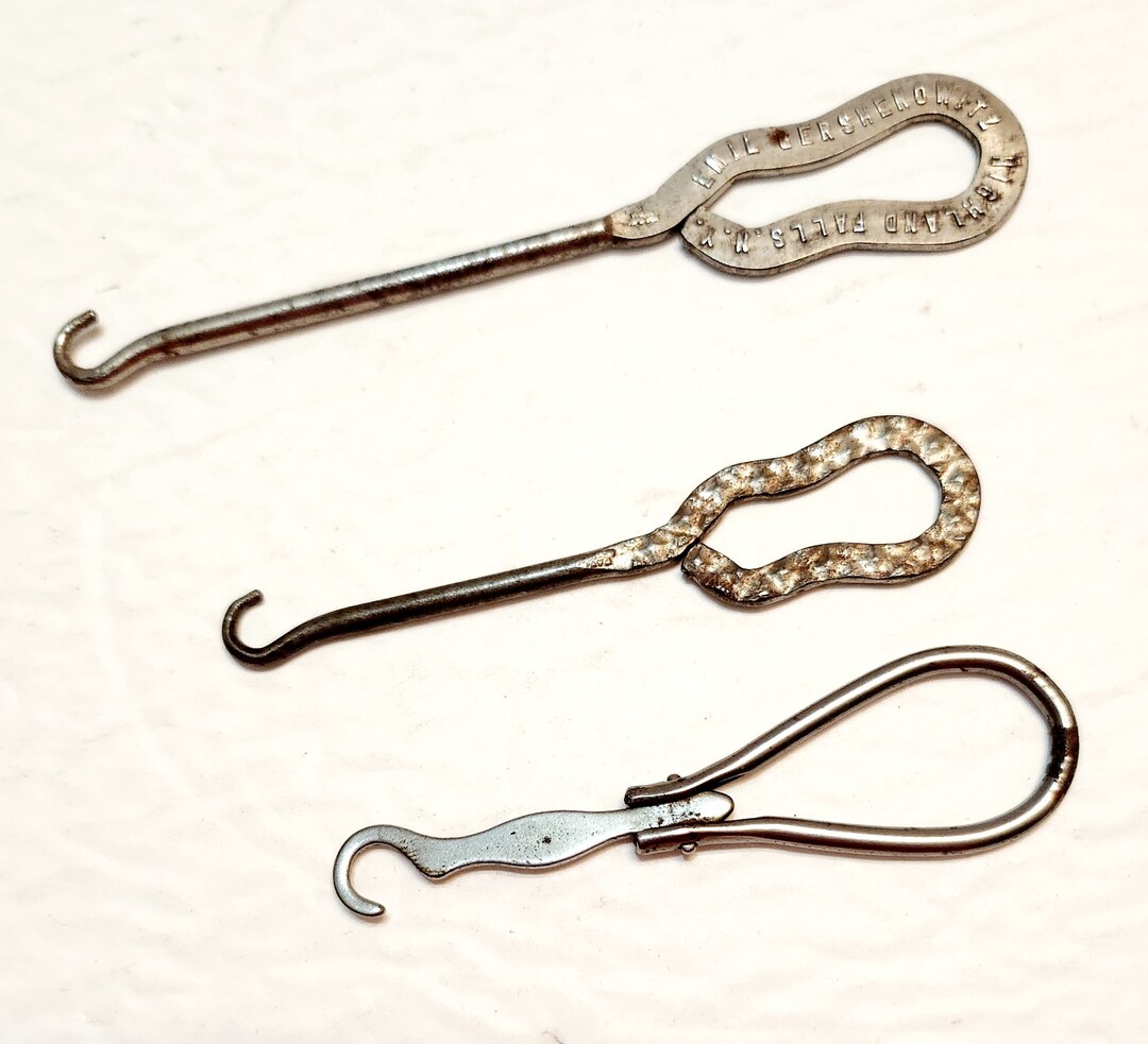 Three Old Shoe Button Hooks Sold Together-- #21155 - Etsy