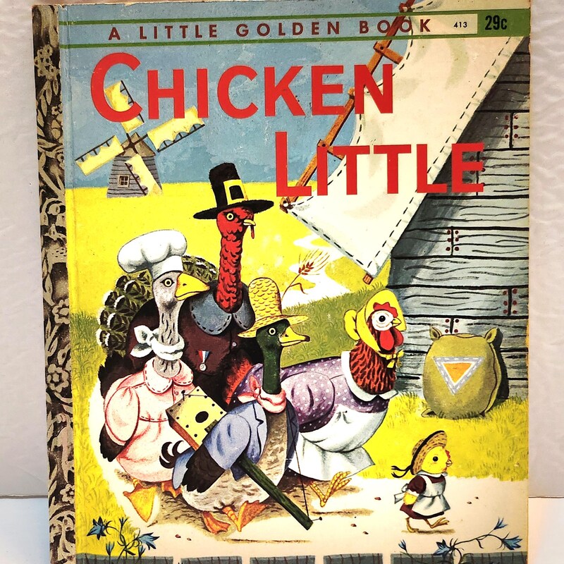Chicken Little Book - Etsy