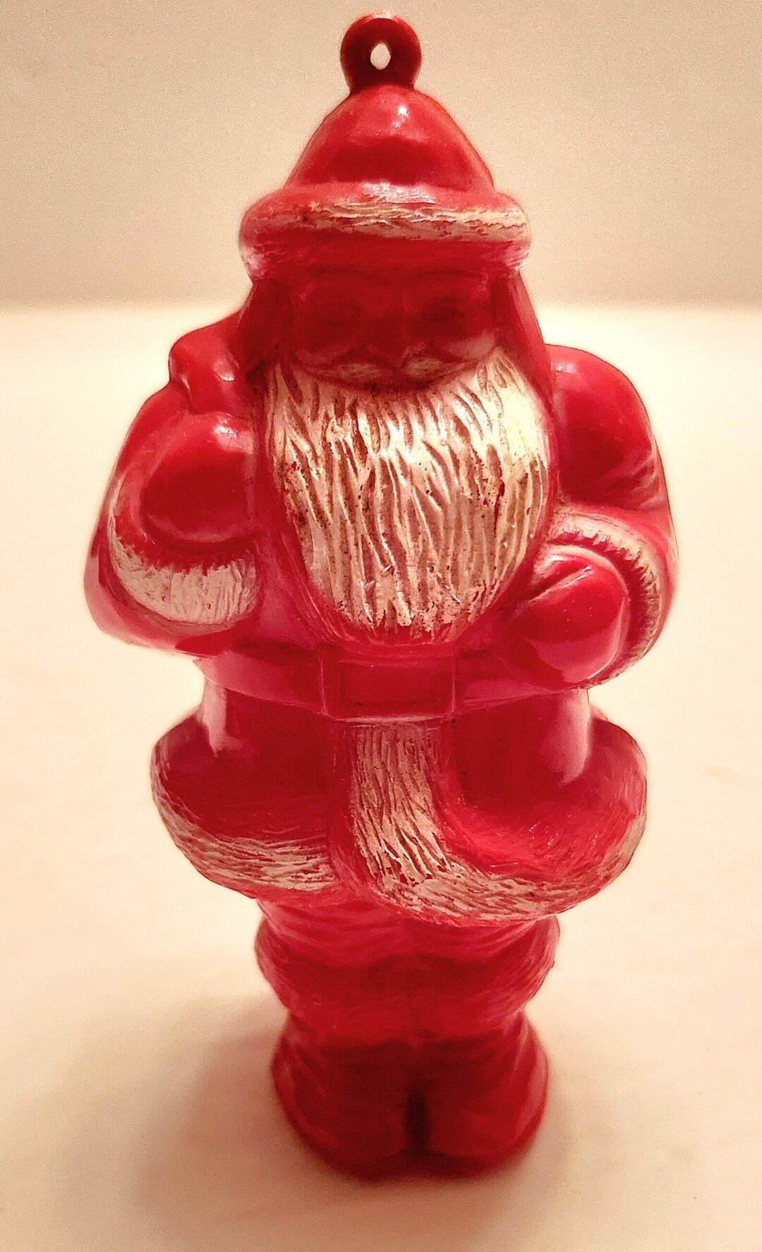 Plastic Santa Claus Vintage Candy Holder/ornament-1950s -- 6619 - Etsy