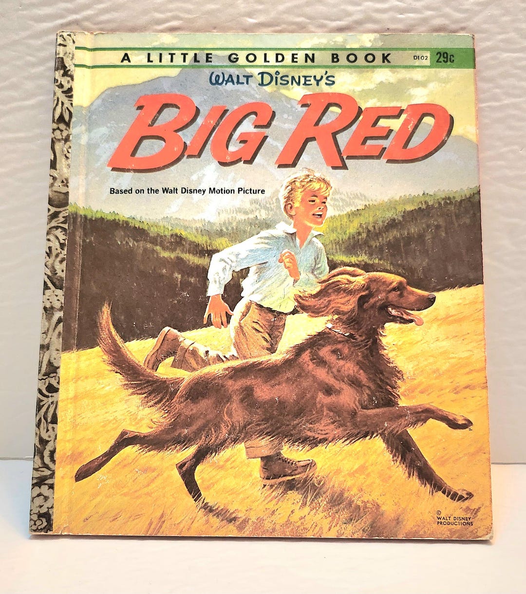 Little Golden Vintage "big Red" Children's Book--#b3895 - Etsy