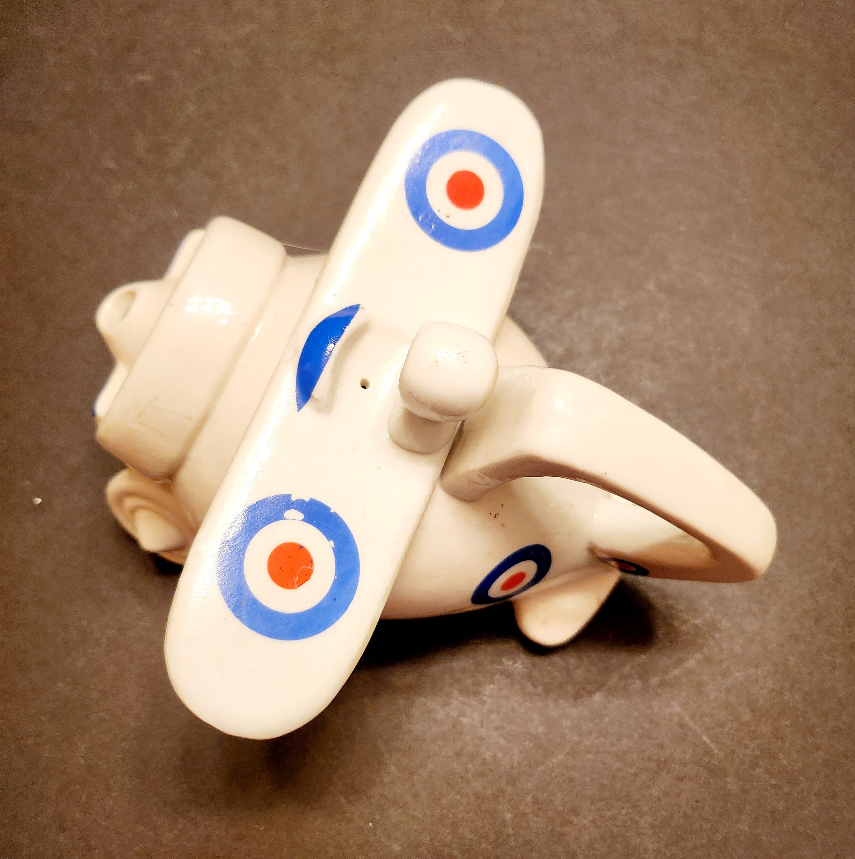 Darling Vintage Ceramic Airplane Teapot -- #27713 - Etsy