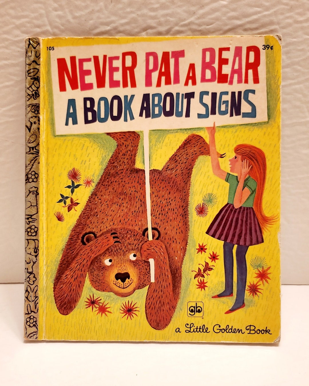 Vintage Little Golden Children's Book "never Pat A Bear, A Book About ...