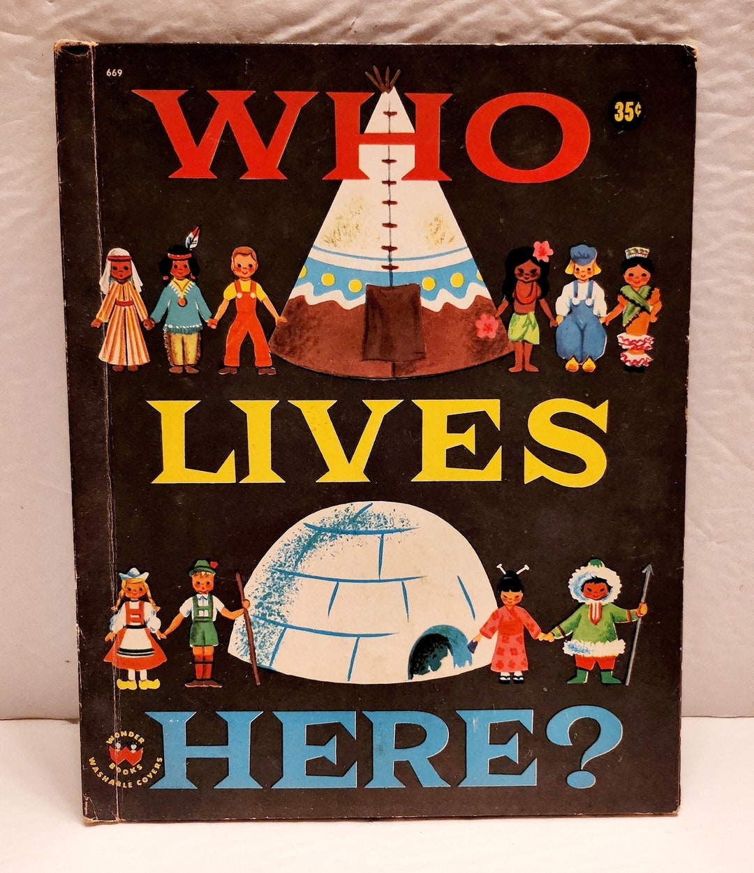 1958 Wonder Book "who Lives Here?" Vintage Children's Book -- #B2762 - Etsy