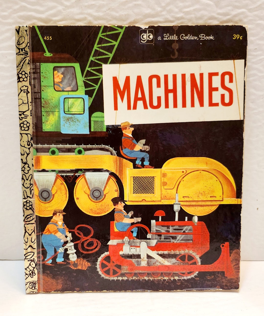 Little Golden Book "machines" Vintage-1972 -- #3668 - Etsy