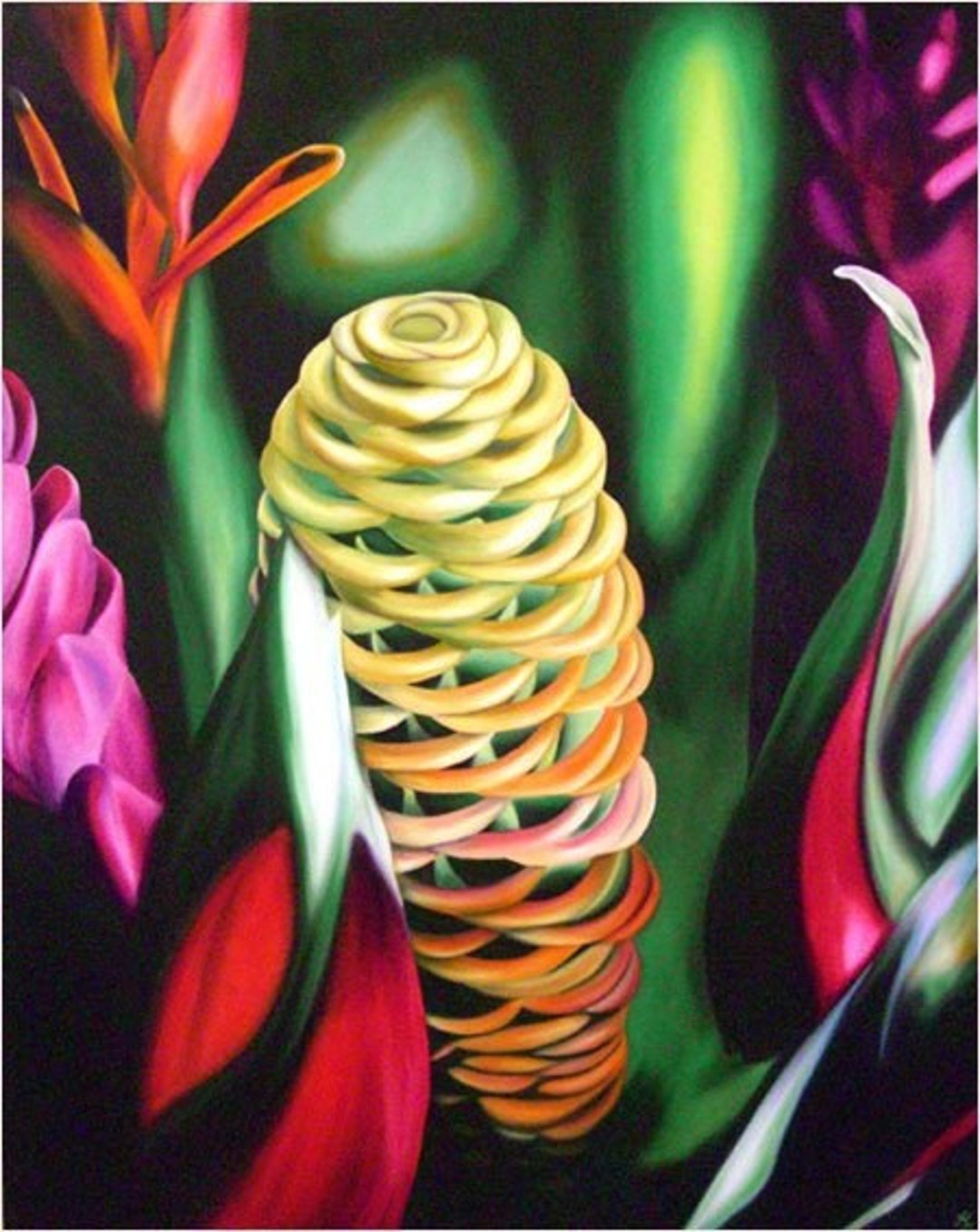 Beehive Ginger Limited Edition Giclee - Etsy