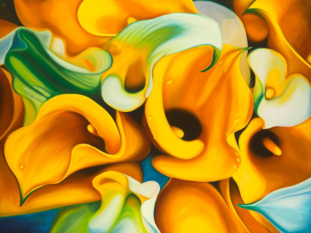 Liquid Gold Limited Edition Aluminum Print - Etsy