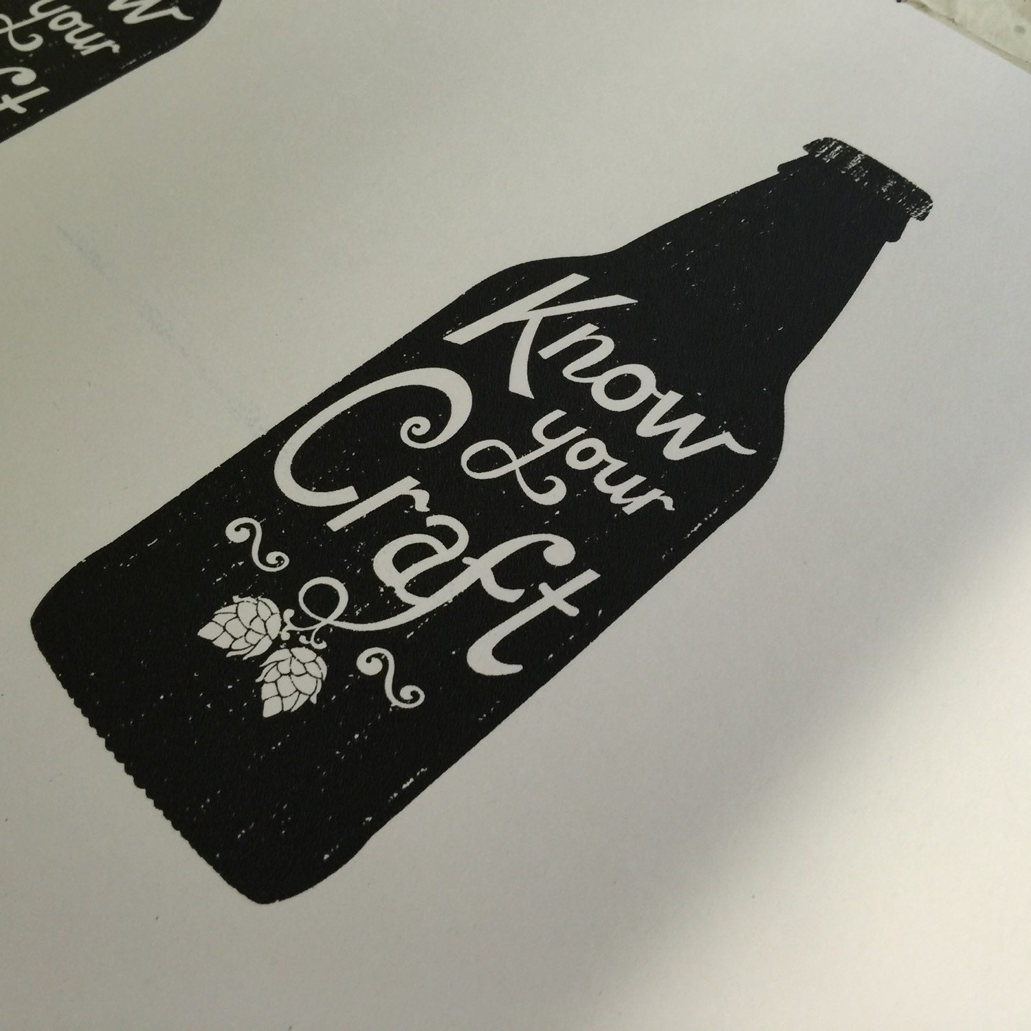 Craft Beer Screen Print - Etsy