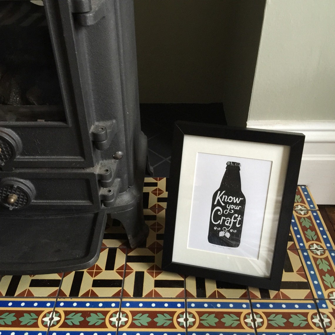 Craft Beer Screen Print - Etsy