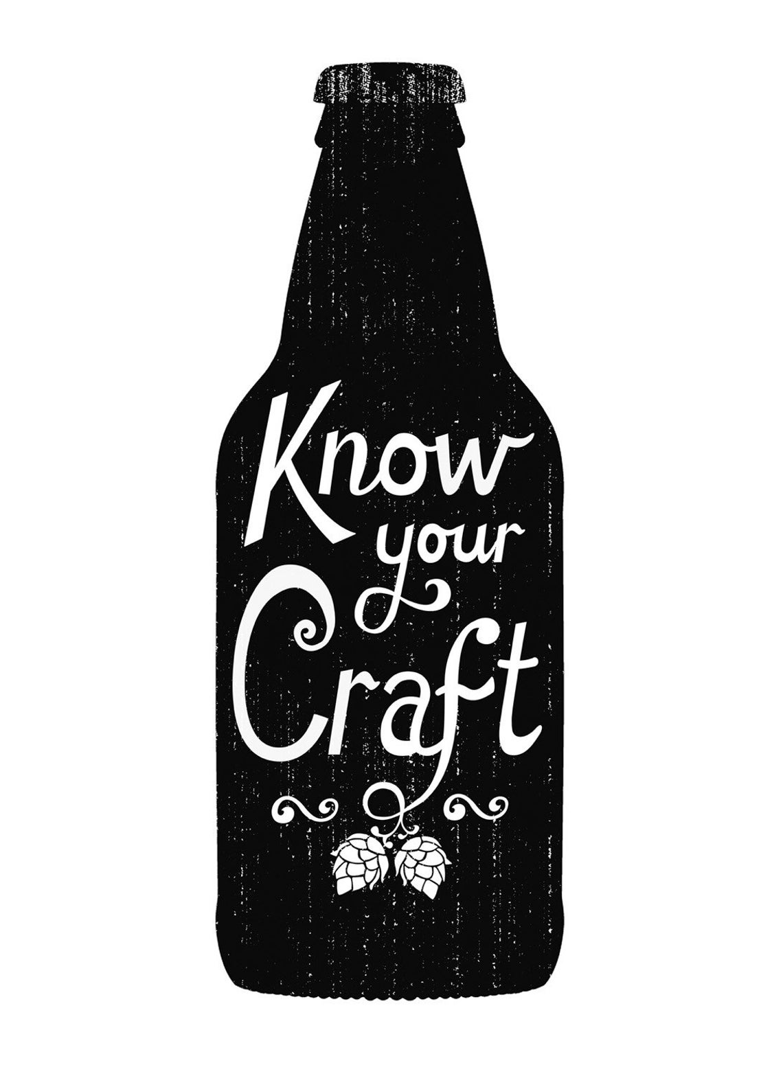 Craft Beer Screen Print - Etsy