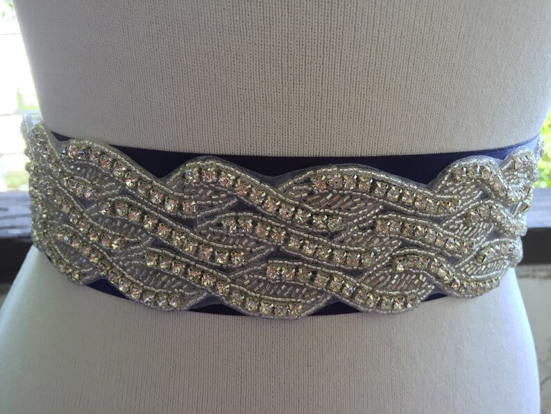 Navy Blue Ribbon, Wedding Belt Sash,bridal Sash,best Seller Sash ...