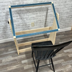 Rug Hooking Punch Needle Wooden Floor Stand With Gripper Strip Optional ...