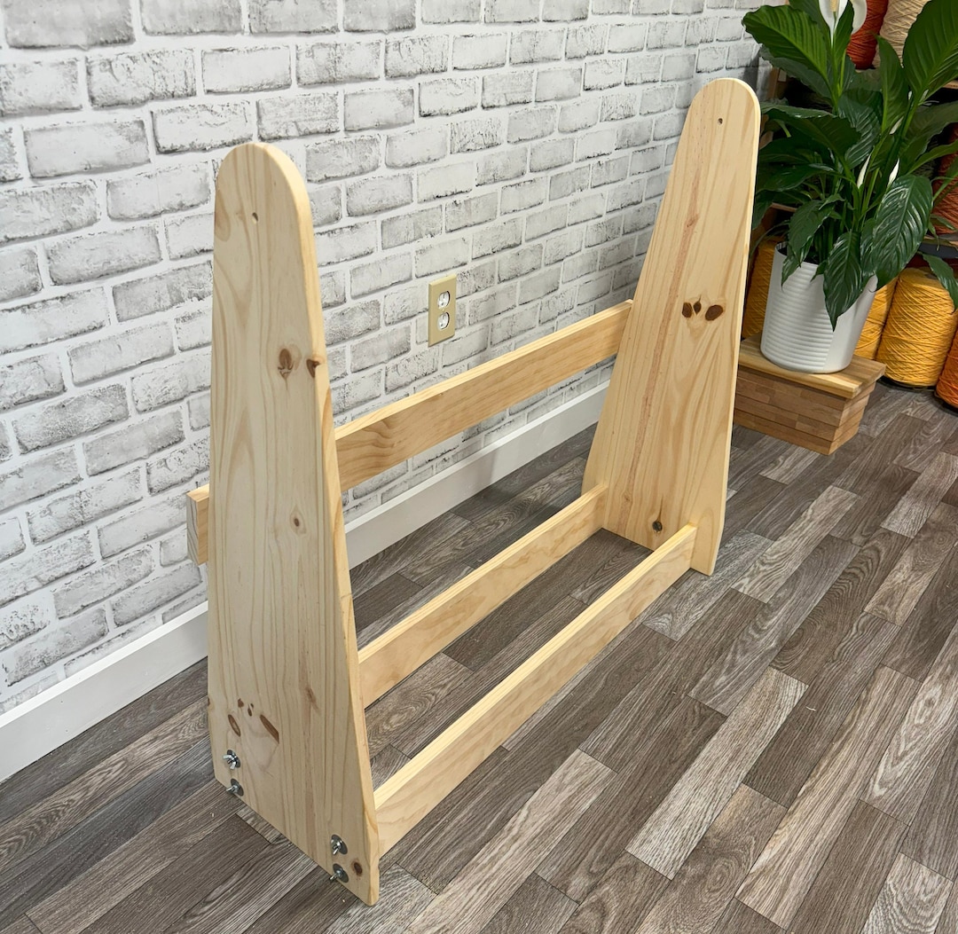 Wooden Rug Hooking/punch Needle Floor Stand Base for the Gripper Frame ...