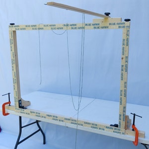 Rug Tufting Rug Making Frame ~quick and Easy 2 Minute Assembly ~ User ...