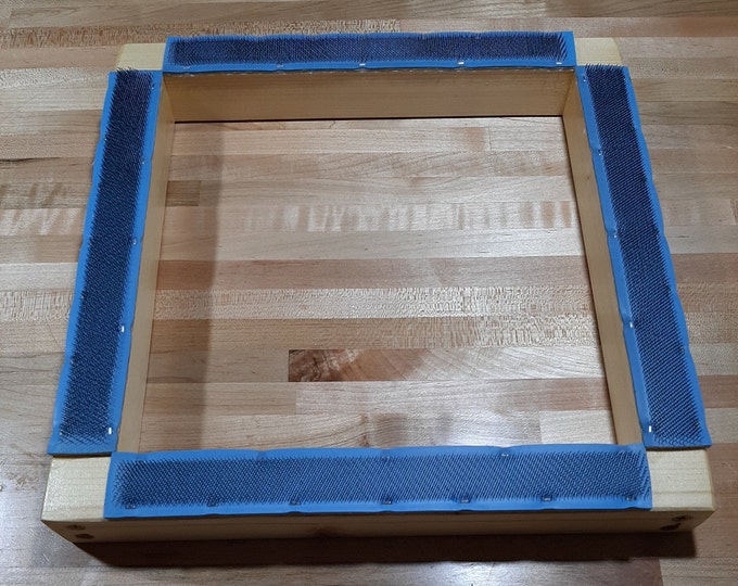 Solid Hardwood Cheticamp Rug Hooking Frame - Etsy Canada