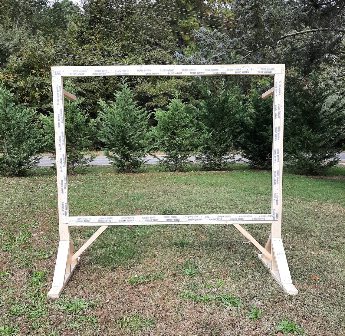 Wooden Free Standing Frame for Rug Tufting Pine Strong and - Etsy