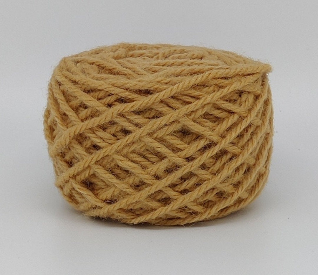 Reddish Beige #71 Wool Rug Yarn 100% Wool Optional Length Ready for Use ...