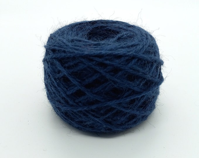 Dark Royal Blue # FY22 THIN (fine Punch Needle) Wool Rug Yarn 100% Wool ...