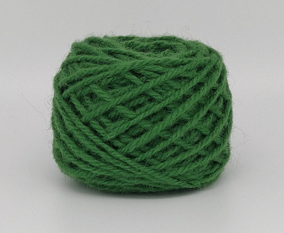 NEW! #125 Lawn Grass Wool Rug Yarn 100% New Zealand Wool Ready for Use ...