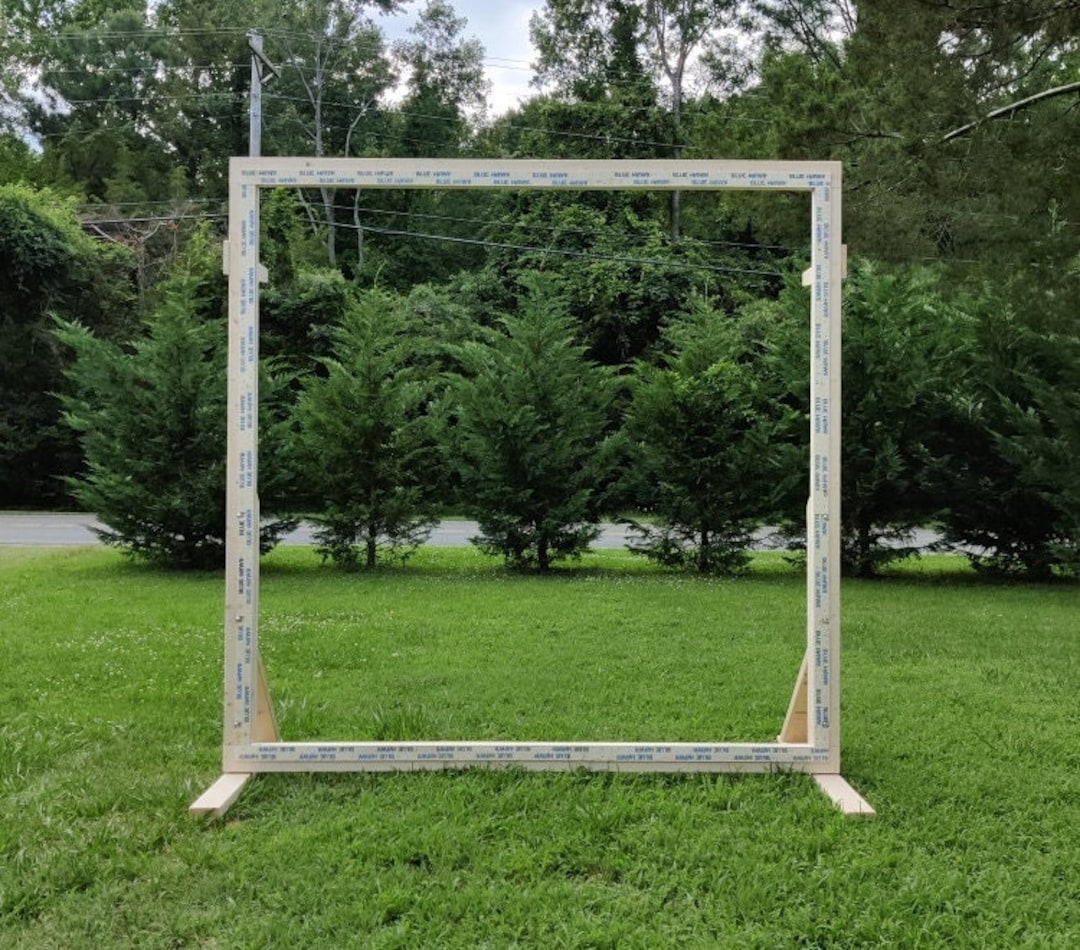 Wooden Free Standing Frame for Rug Tufting Pine Strong and Stable, Two ...