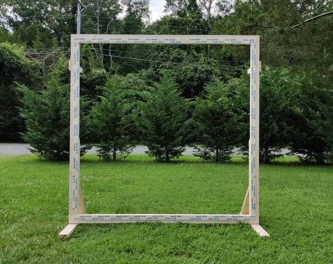 Wooden Free Standing Frame for Rug Tufting Pine Strong and Stable, Two ...
