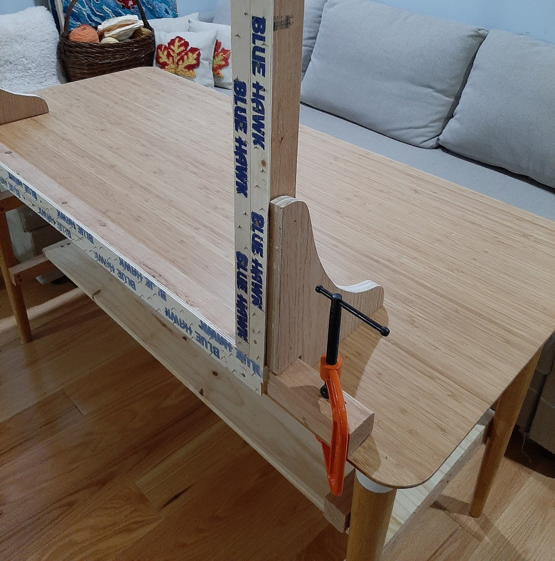 Wooden Table Frame for Rug Tufting Pine. Three Different - Etsy