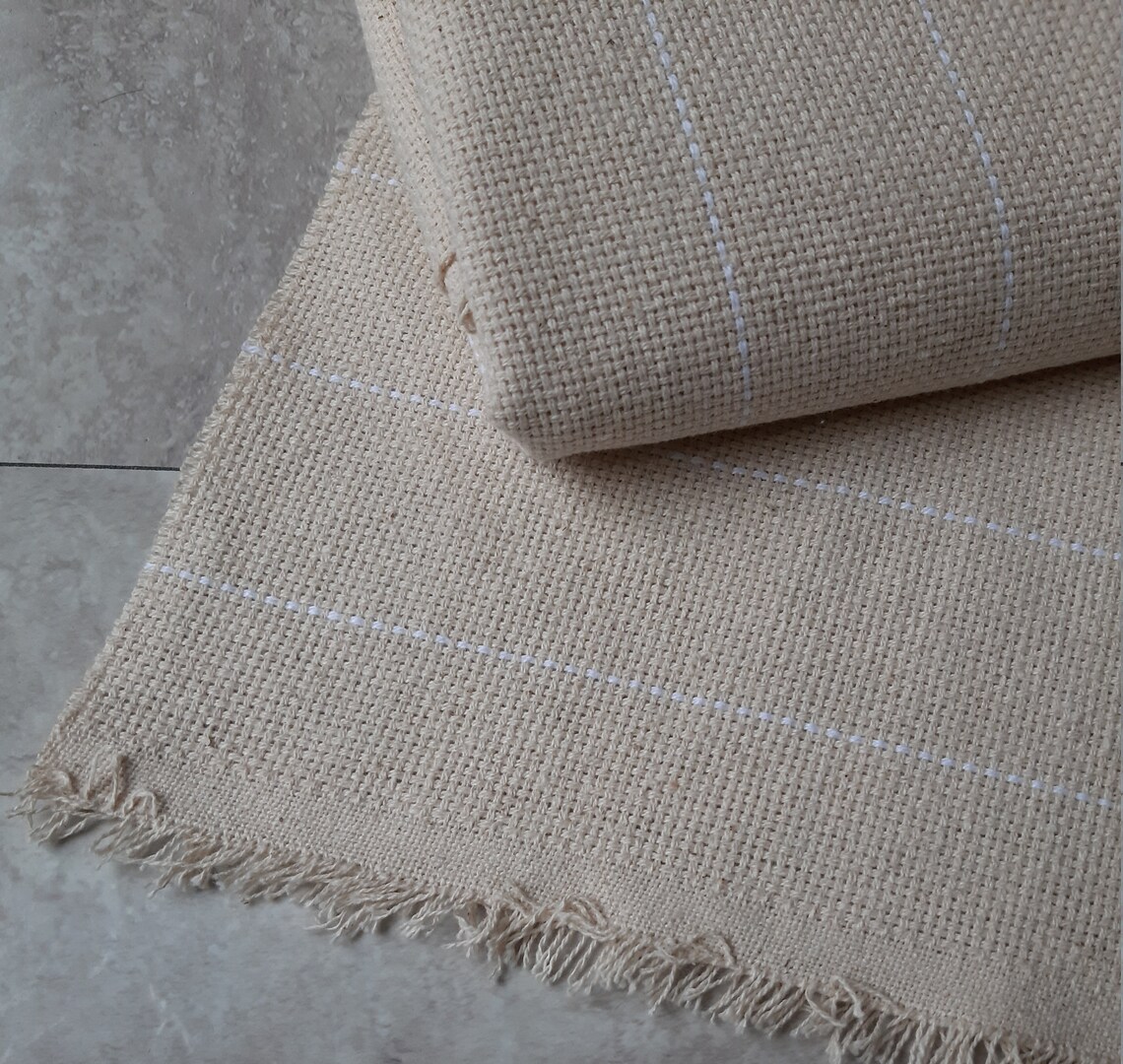 Monks Cloth for Rug Hooking Punch Needle Tufting 100% | Etsy