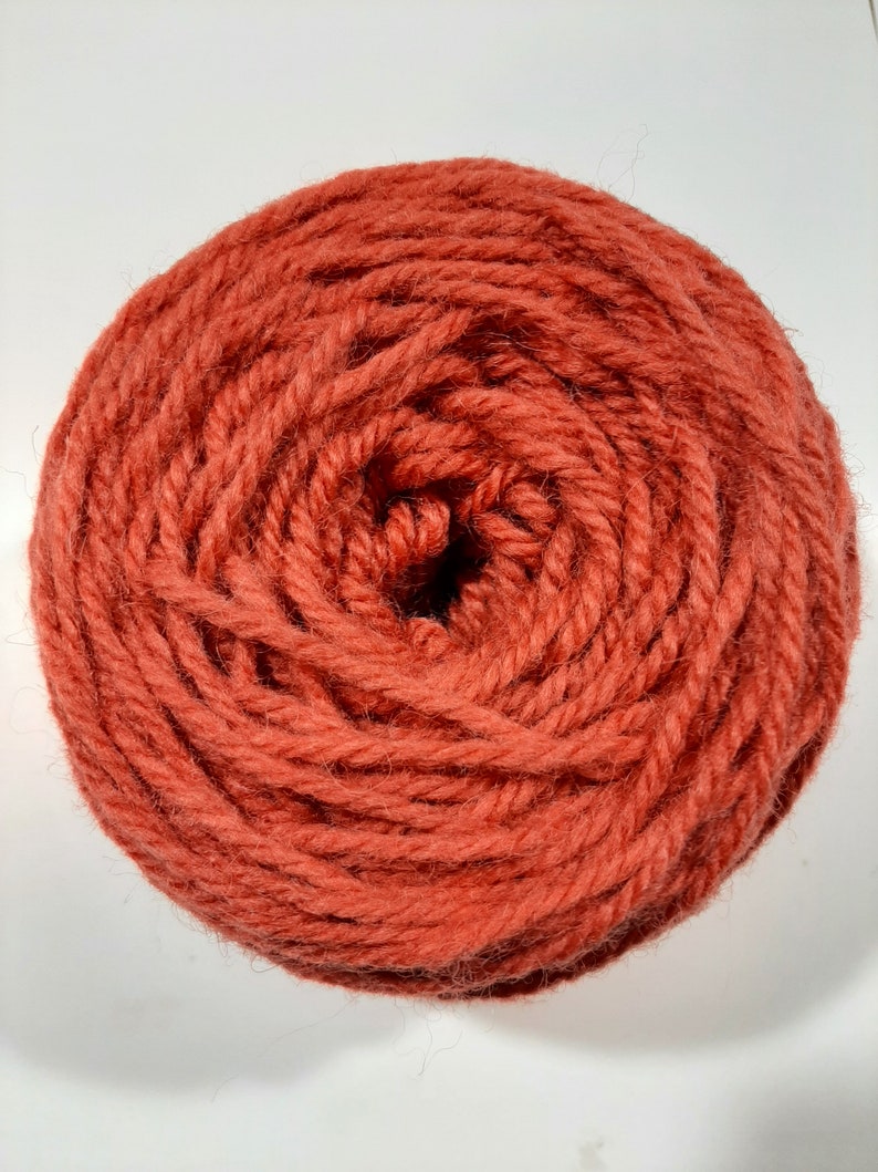 Bonus Buy PEACH 6 Shades of RED Color Wool Rug Yarn Ready - Etsy
