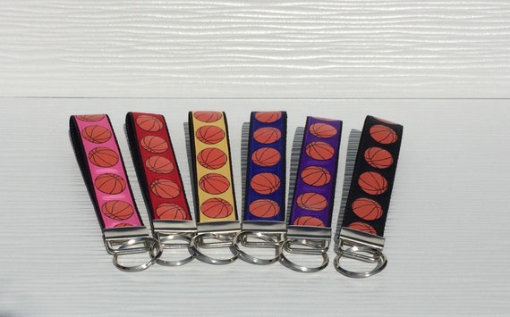 Glitter Basketball Keychain for Girls Choice of Size and | Etsy