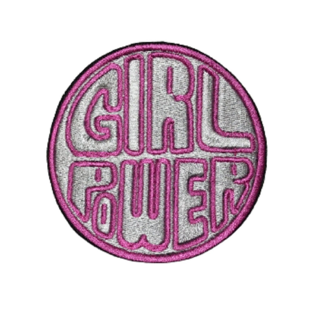 Girl Power Patch Iron On, Large Patch Feminist Gift, Empowered Women ...